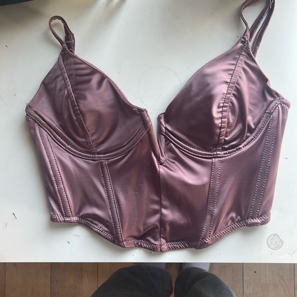 Garage Pink Corset/Bustier Top, Only Worn A Couple Ti… - Gem